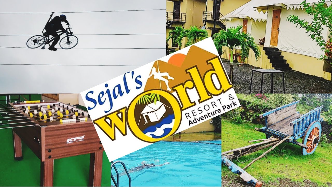 Sejal World Resort | Adventure Park in Pune| Lakeside stay in Pune ...