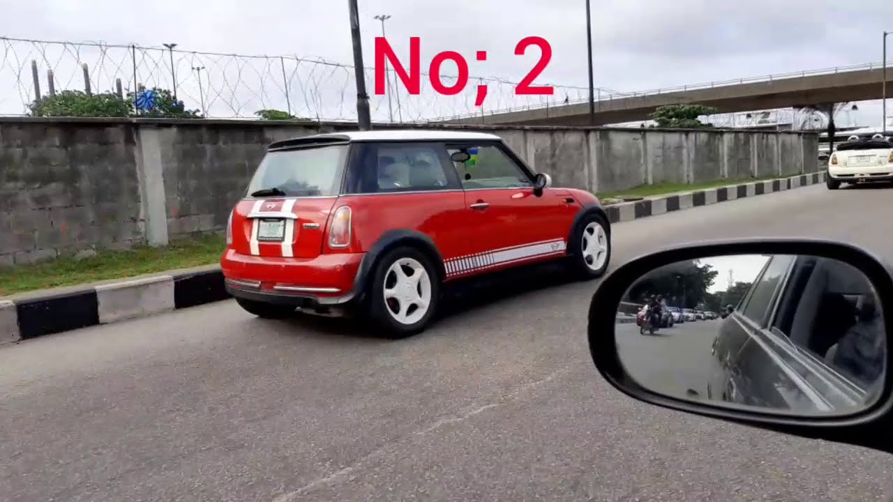 MINI COOPERS in convoy spotted in Lagos Island - YouTube