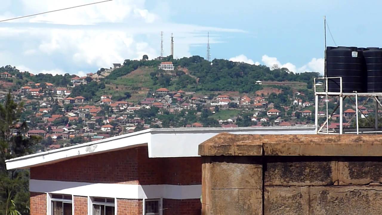 Kampala Uganda View of Makindye Kansanga and Ggaba from Muyenga Part 2 ...