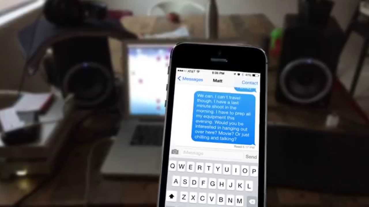 Ignoring my text - YouTube