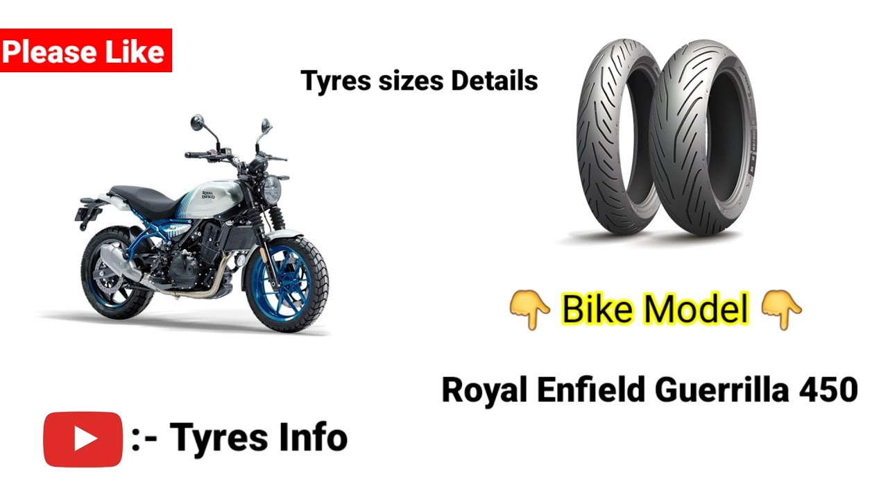 Royal Enfield Guerrilla 450 Tyre Size Breakdown | Front & Rear Specs ...