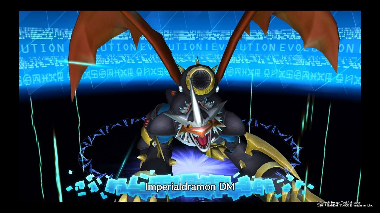 Imperialdramon DM - Digivolution (Digimon World: Next Order) - YouTube