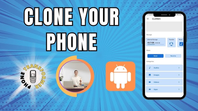 How To Clone A Phone Using Cloneit Youtube