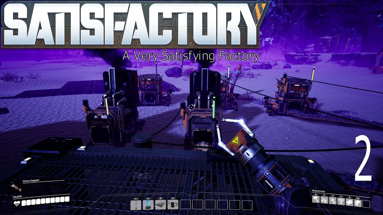 Satisfactory – A Very Satisfying Factory Episode 2 - Completing Tier 0 ...
