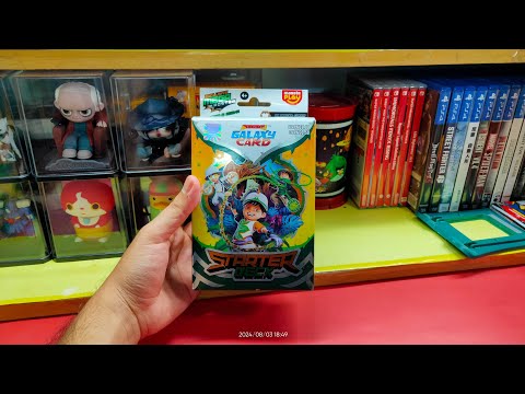CARI BOBOIBOY GALAXY CARD PEK SRARTEK DECK  | VLOG 06