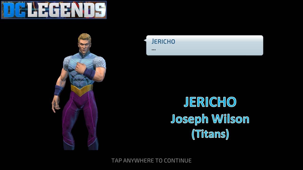 DC Legends: Fight Superheroes - Unlocking Super-Hero JERICHO, Joseph ...
