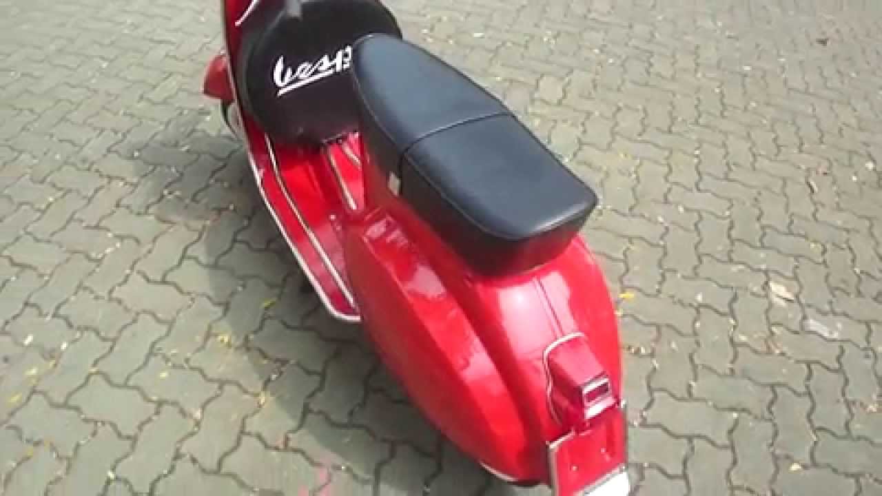 Classic Vespa Mini 50cc in Signal Red - ID: SV#084 - www.starvespa.com ...