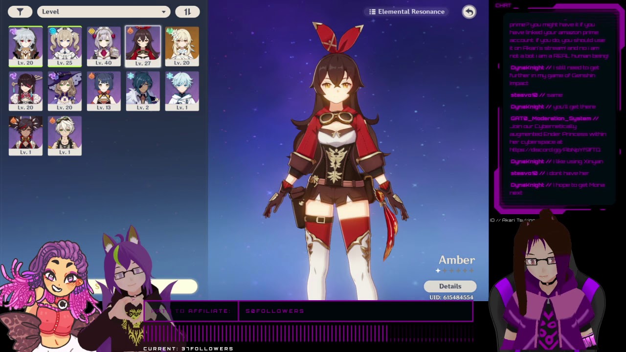[Vtuber/Vstreamer][Cutie Corps] Genshin Impact with NobodyTheCutie and ...