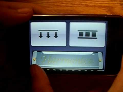 Harmonica on iPhone 3g / iPod Touch - YouTube