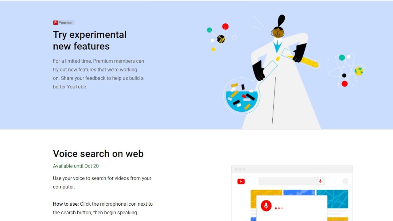 YouTube - (Попробуйте новые экспериментальные функции) Try experimental ...