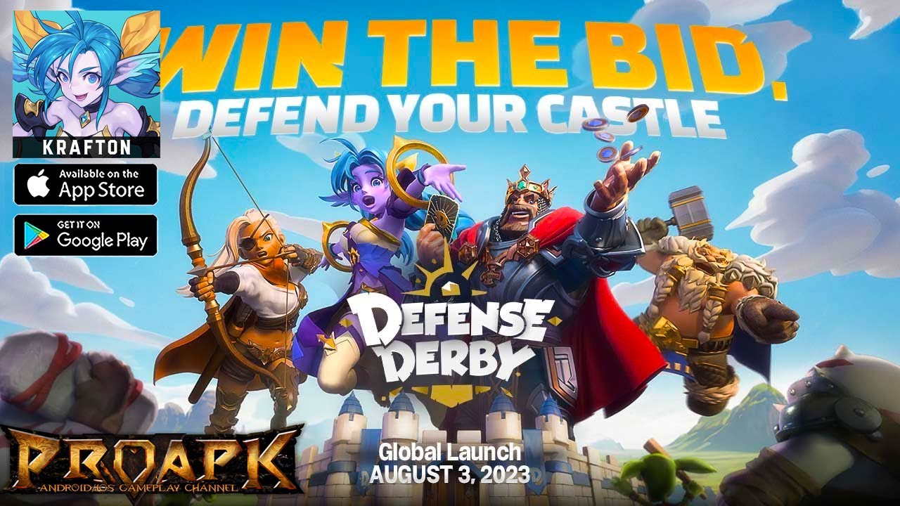 Defense Derby Gameplay Android / iOS (Official Launch) - YouTube