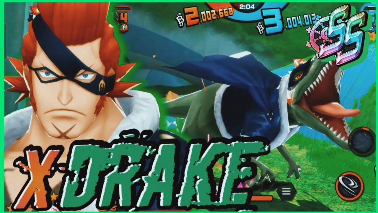 Геймплей X Drake 6* MAX| Обзор с комментариями | One Piece Bounty Rush ...