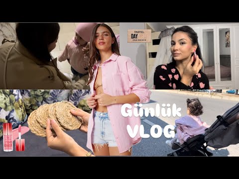 REAL VLOG 💕 TEMUDAN KİŞİ GEYİMLƏRİ ALDIM✨QONAQ GETDİM🫠EVDƏ MAKİYAJ💄 GÜNLÜK VLOG