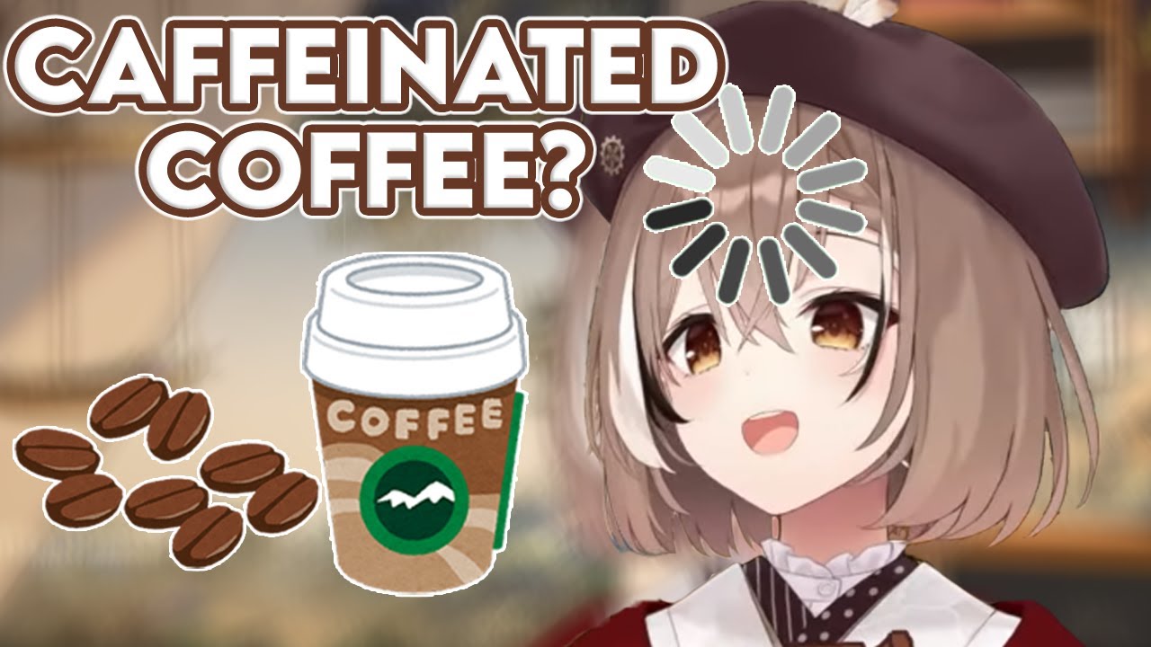 Mumei gets confused by Caffeinated Coffee | HoloEN【 Nanashi Mumei ...
