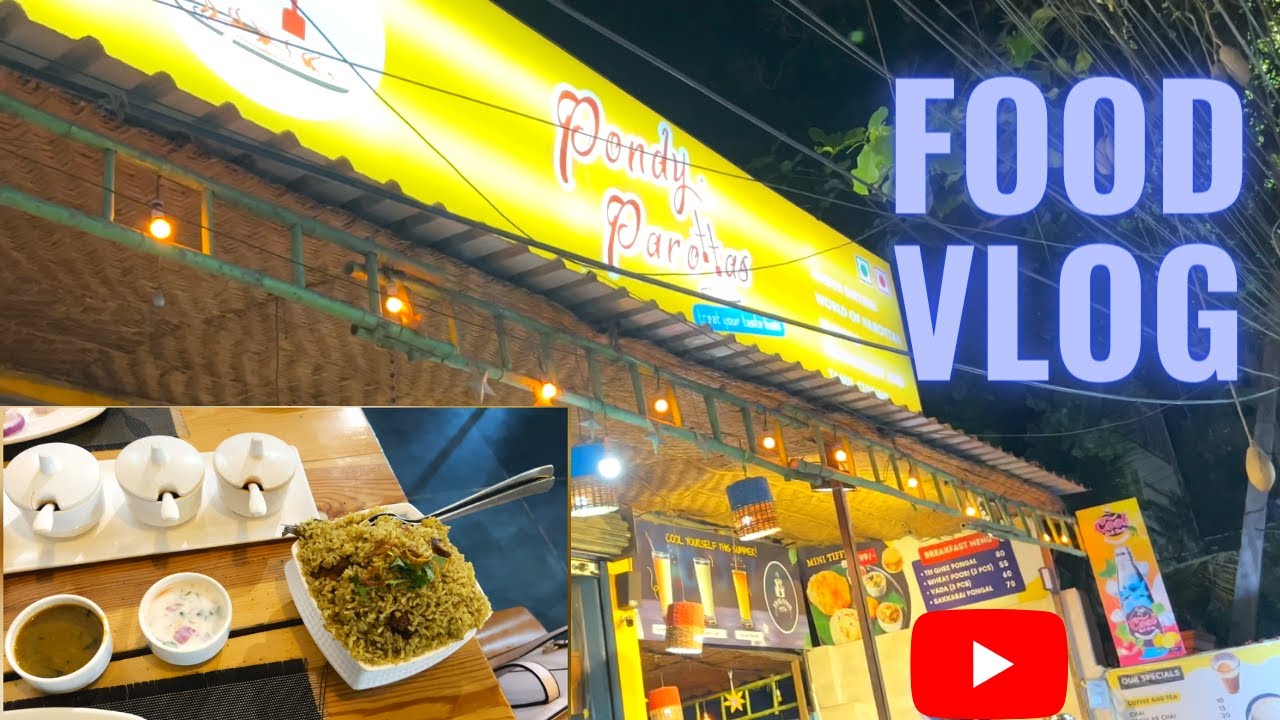 Pondy Parottas Vlog | Kukatpally | Hyderabad | Food Vlog | Mini Scenie ...