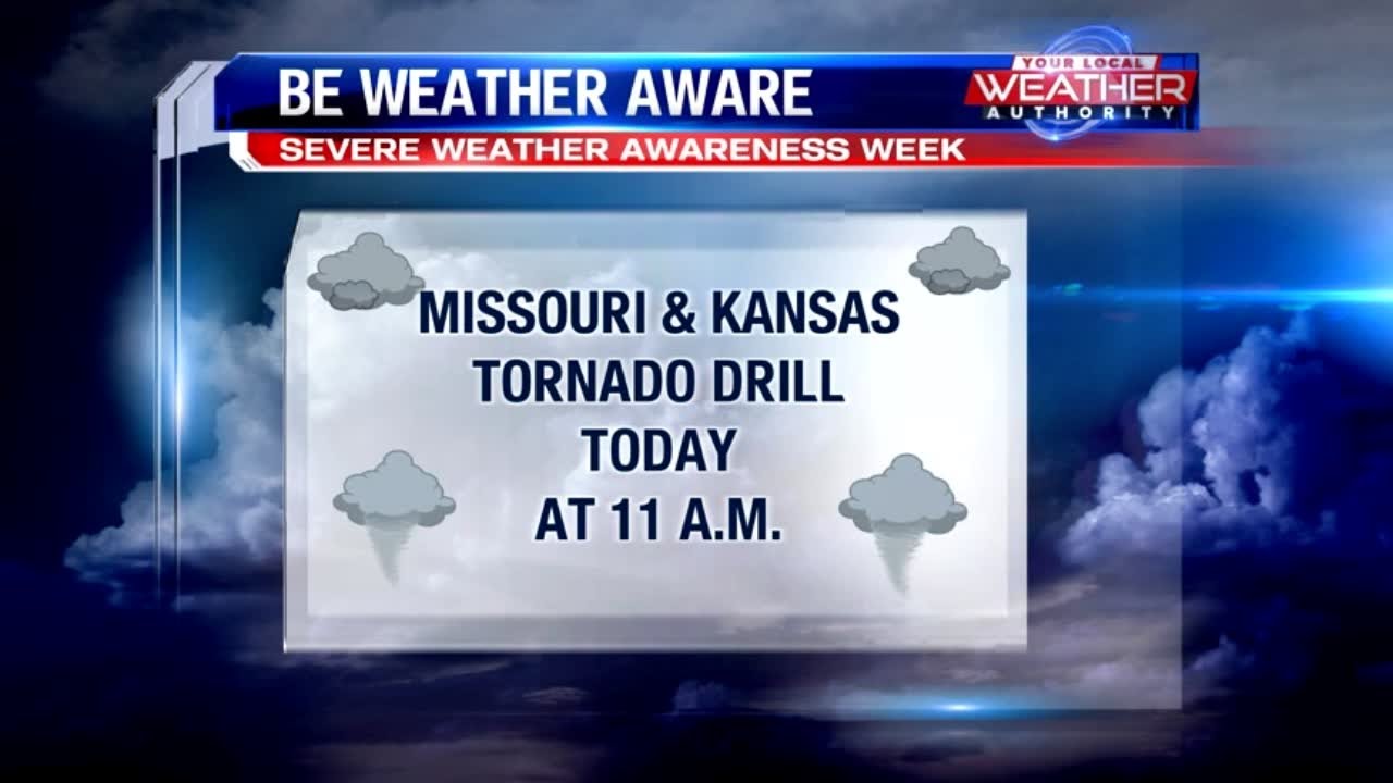 KQ2 Forecast: Tornado Drill Wednesday morning; Rain chances to wrap up ...