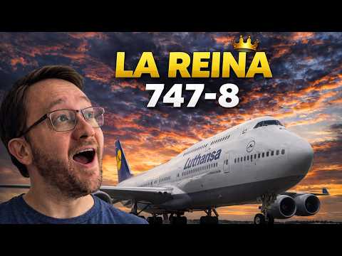 VOLÉ en la REINA de los CIELOS 👑 | 747-8 Lufthansa