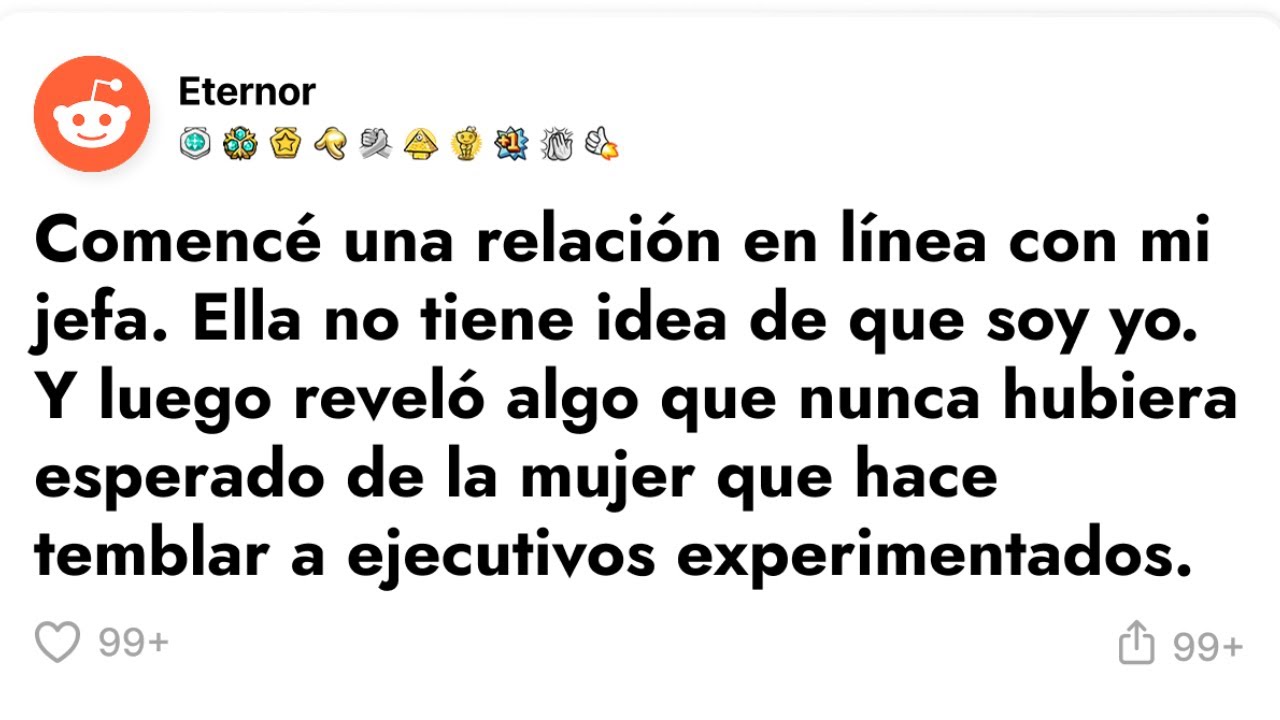 Comencé una relación en línea con mi jefa. Ella no tiene idea de que ...