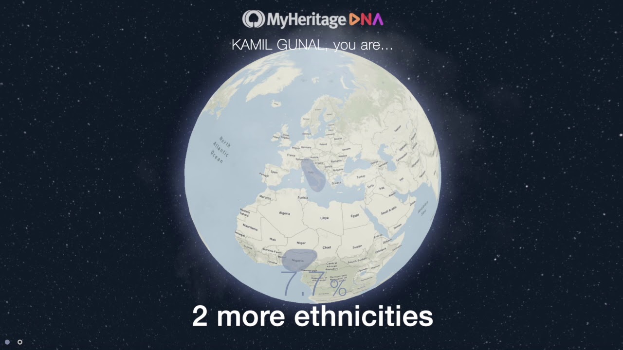 MyHeritage DNA results for my Grandad. Cypriot, Greek, Italian, Turkish ...