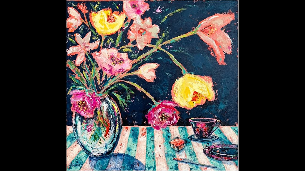 Virtual Art Exhibit for Melanie Bussey, March 2024 - YouTube