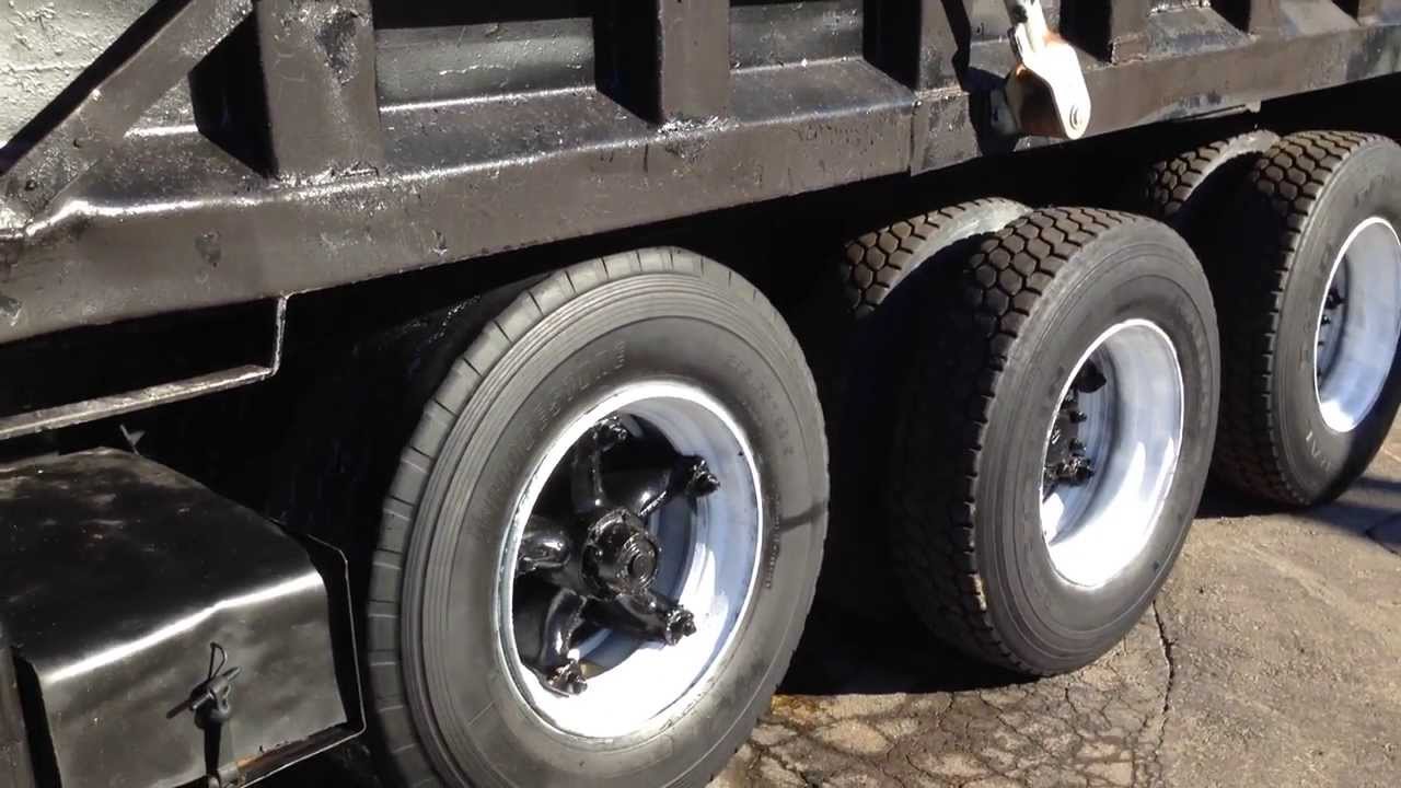 1997 International 2574 Tri-Axle Dump Truck For Sale - YouTube