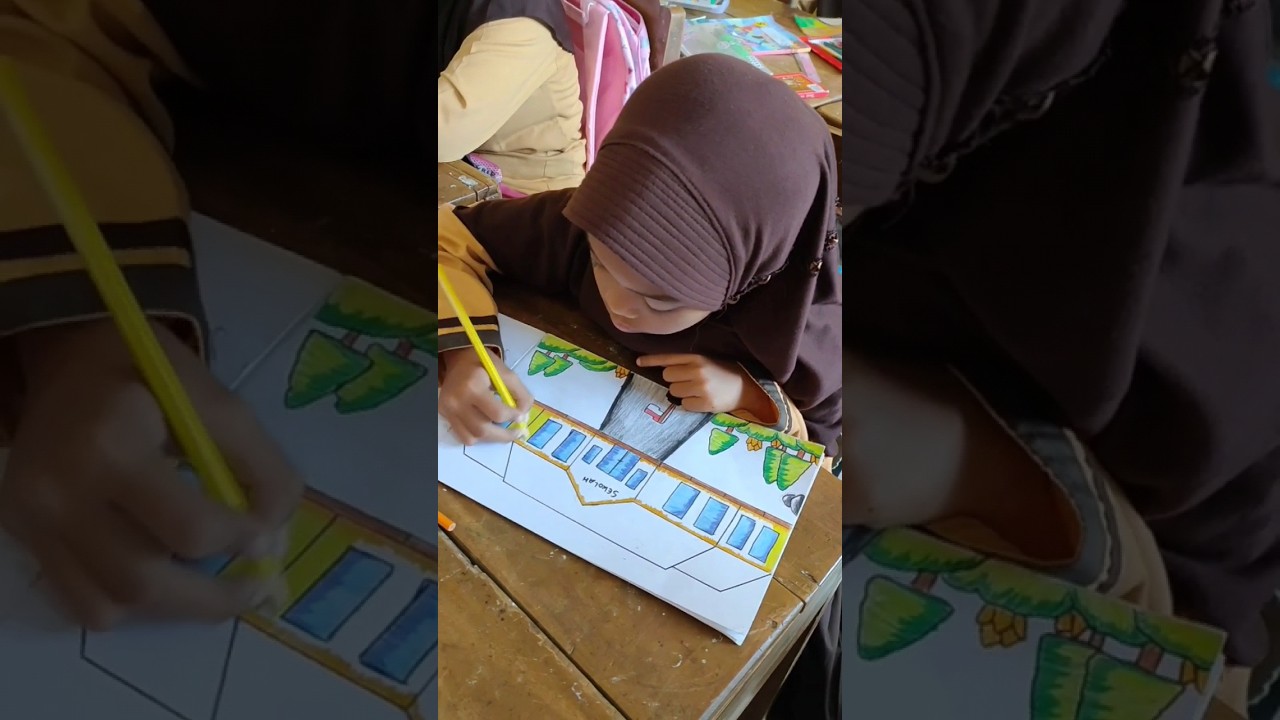 belajar mewarnai bersama teman teman - YouTube