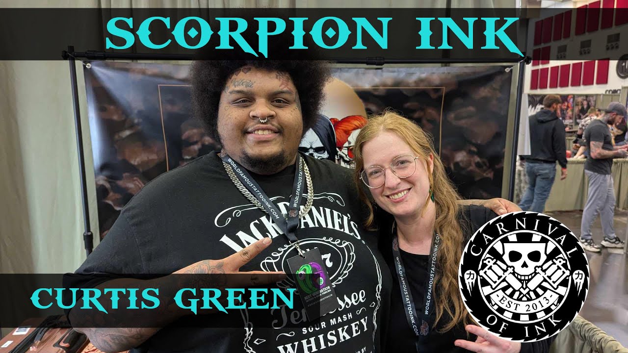 Tattoo Artist: Curtis Green | Carnival of Ink 2025 - YouTube
