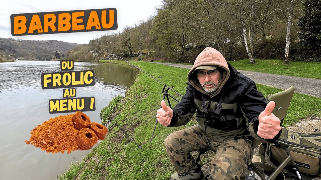 Le Frolic, un appât magique pour la pêche du Barbeau Mosan ? - YouTube