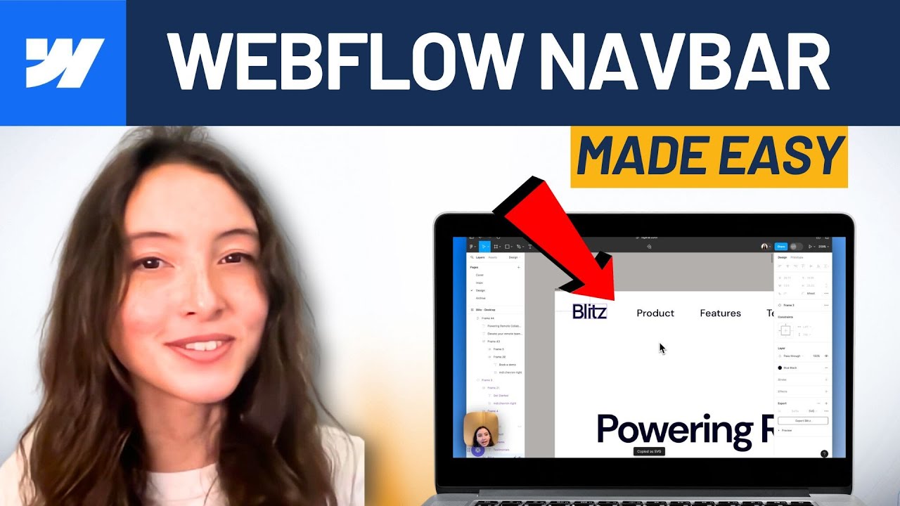 Webflow tutorial: build a navbar that works (& looks great too) - YouTube