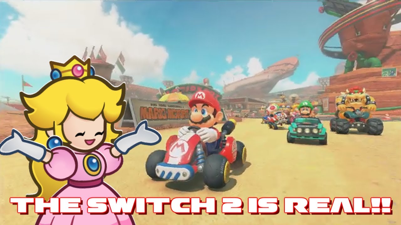 THE NINTENDO SWITCH 2 IS REAL - YouTube