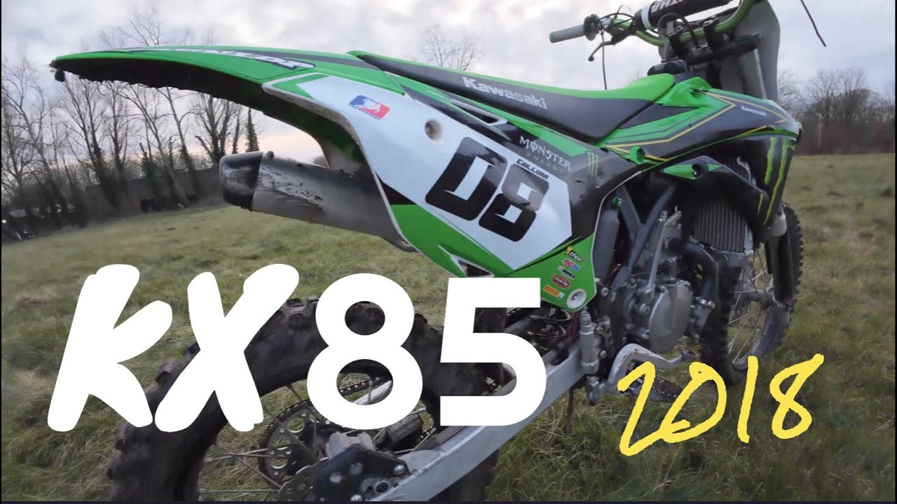 2018 Kx 85 acceleration 4K | The bikes a Monster - YouTube