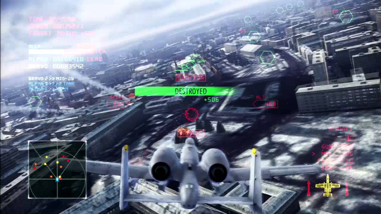 Ace Combat Infinity - A-10A - I Stand Alone - YouTube
