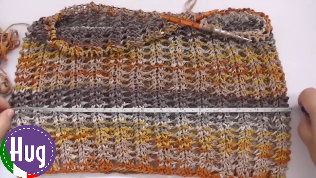 Scaldacollo ai Ferri | Lavorare a Maglia | Tutorial Facile - YouTube