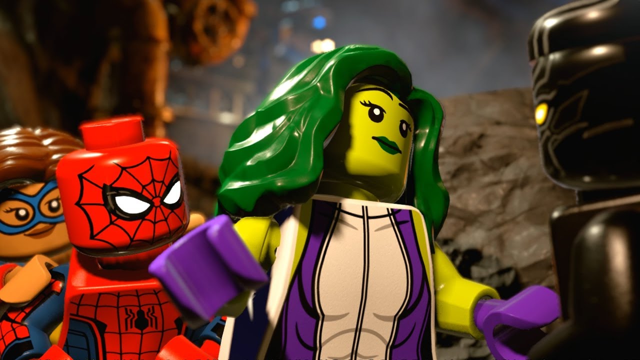 LEGO Marvel Super Heroes 2 Infinity War Ms Marvel Black Panther She ...