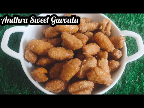 Andhra Special Sweet Gavvalu in Tamil | சங்கு ஸ்வீட் சுலபமா செஞ்சு ...