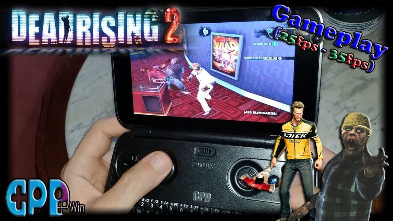 GPD Win (Dead Rising 2) [Gameplay] [25fps - 35fps] - YouTube
