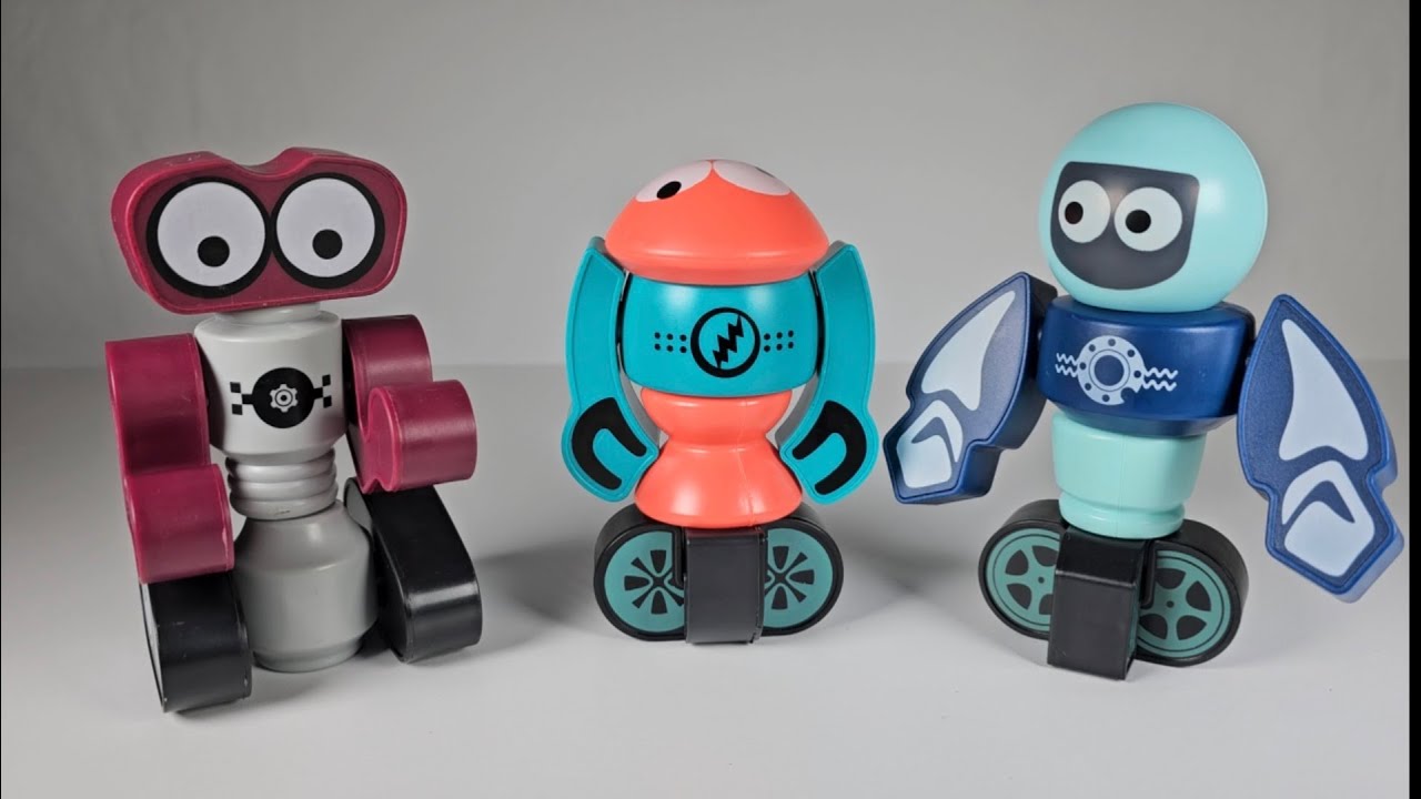 Magnetic Robot Figures From Gifts2U - YouTube