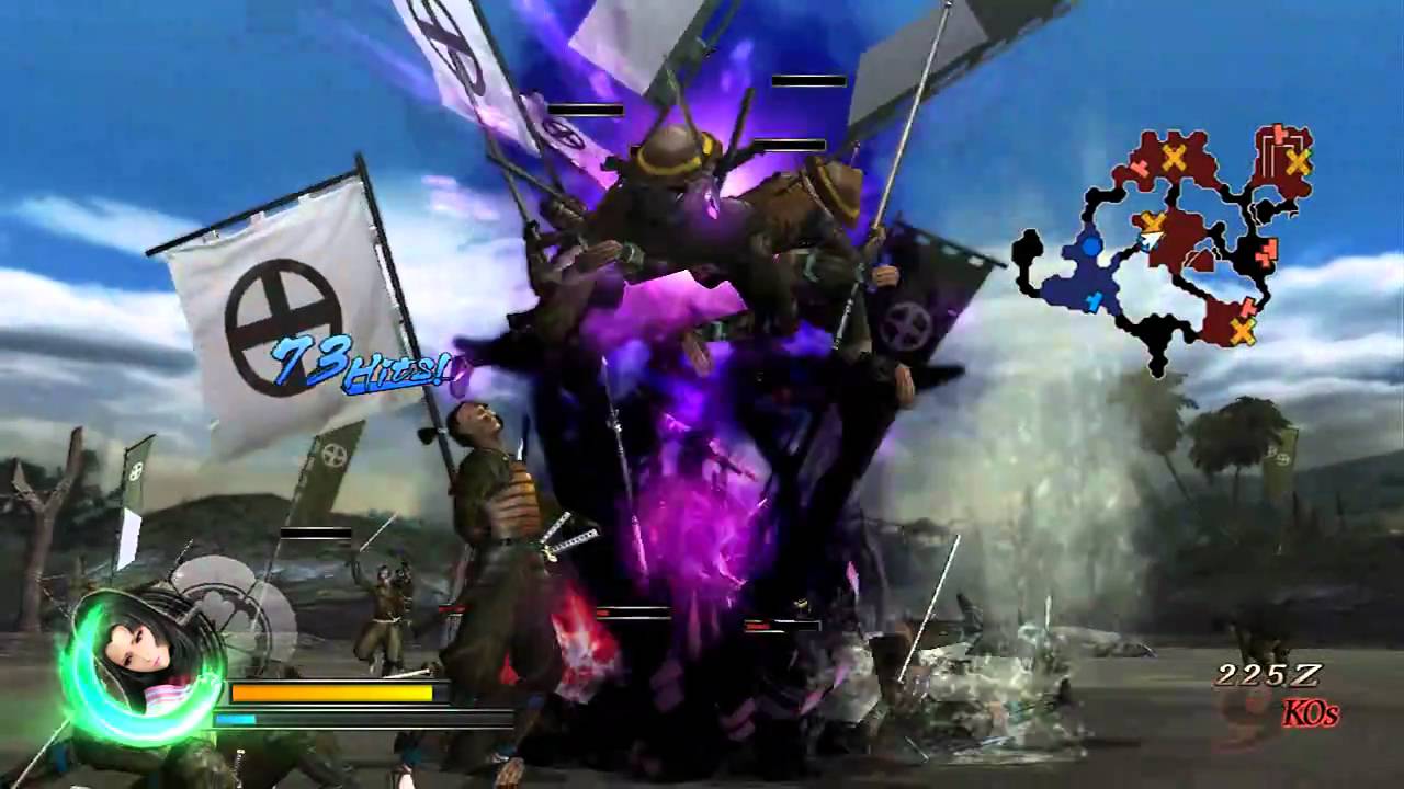 Sengoku BASARA Samurai Heroes TGS Trailer: Oichi Gameplay - YouTube