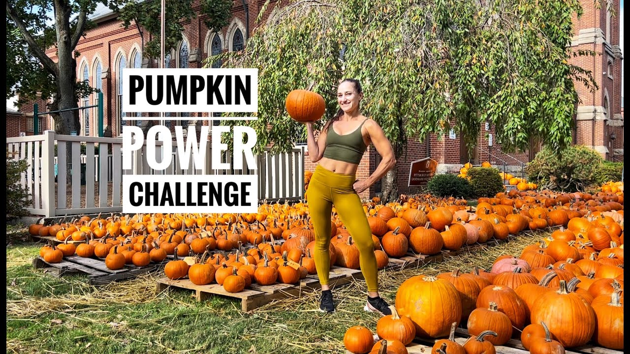 Pumpkin Challenge | Total Body Strength Workout | Groovy Sweat - YouTube