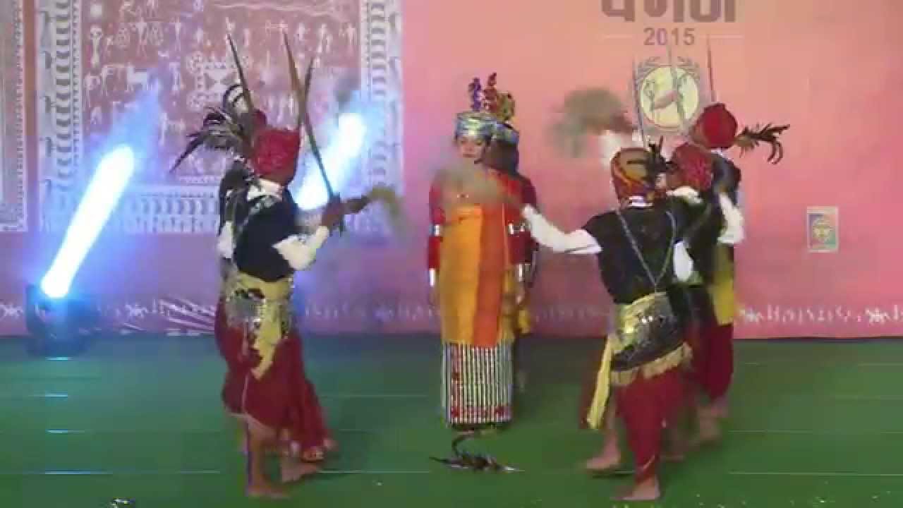 KHASI DANCE : MEGHALAYA | NATIONAL TRIBAL FESTIVAL VANAJ 2015 - YouTube