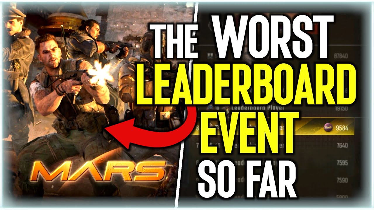 This LEADERBOARD Event is NOT EVEN WORKING this Time! - Mars ...