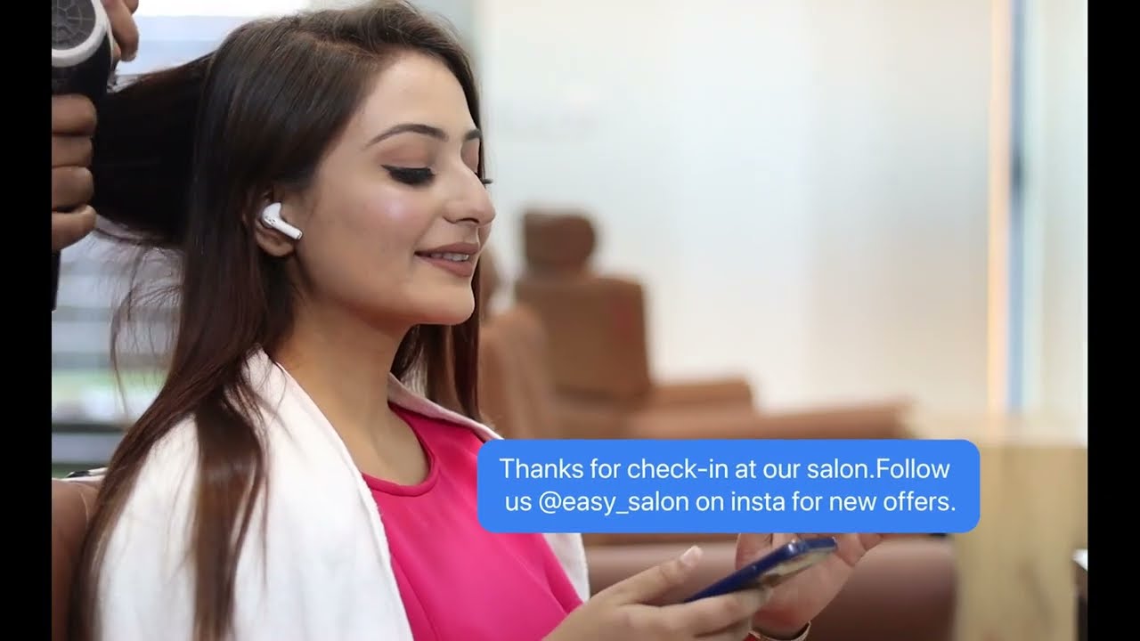 QR Portal with Easy Salon Software | App for salon - YouTube