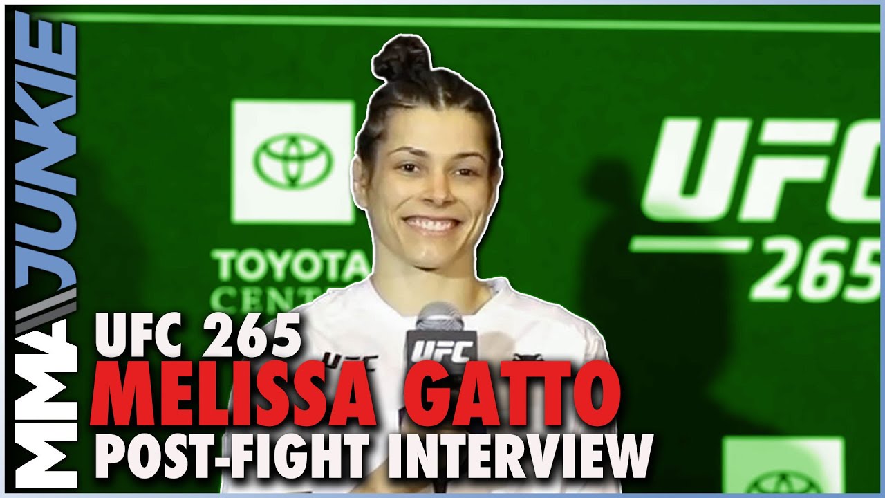 Melissa Gatto didn't know she broke opponent's arm before finish | UFC ...