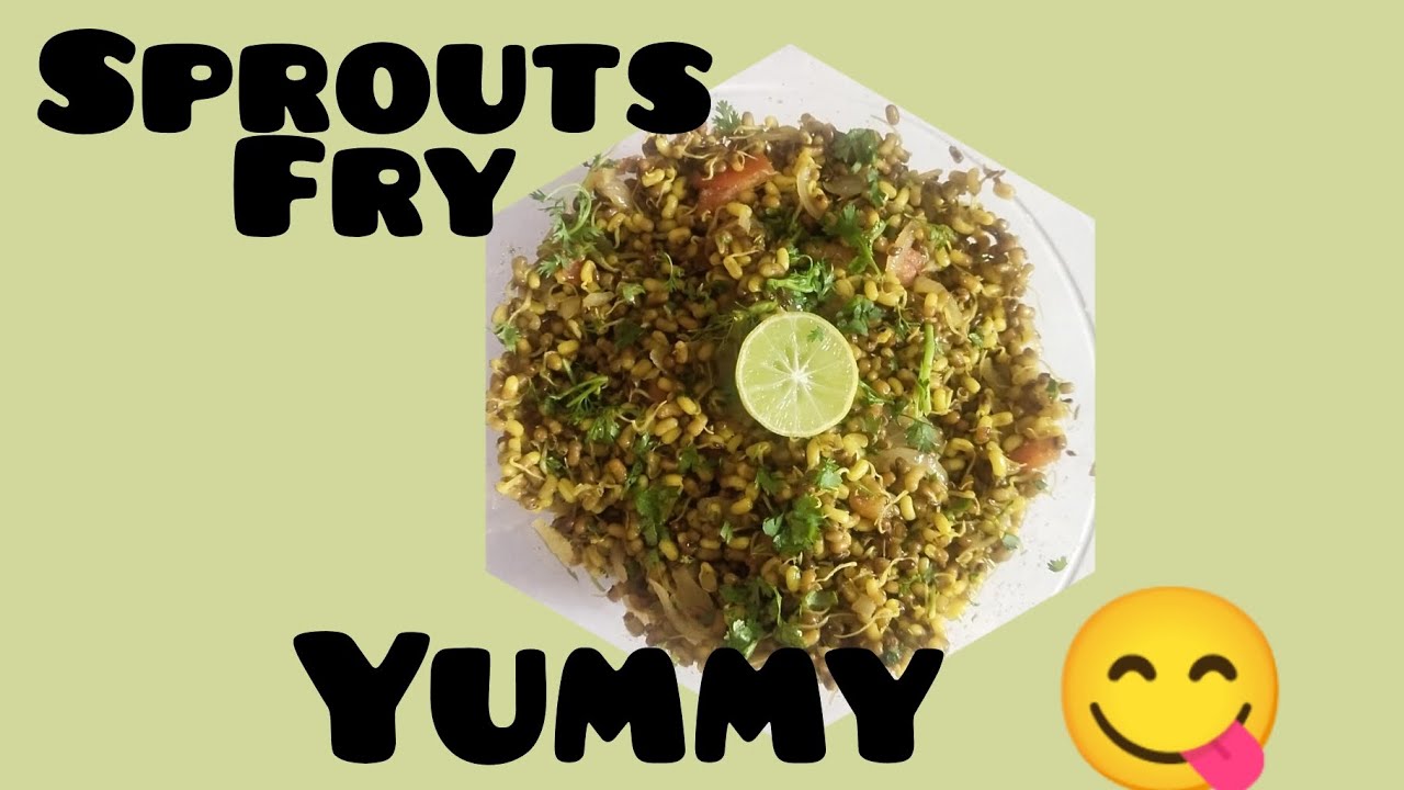 Short break special masala sprouts #matki#sproutsrecipes - YouTube