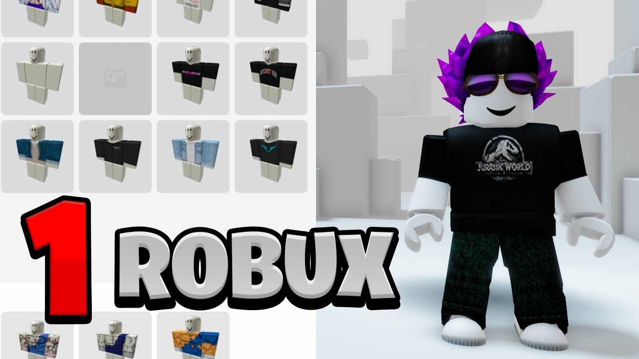 1 ROBUX SHOPPING SPREE - YouTube