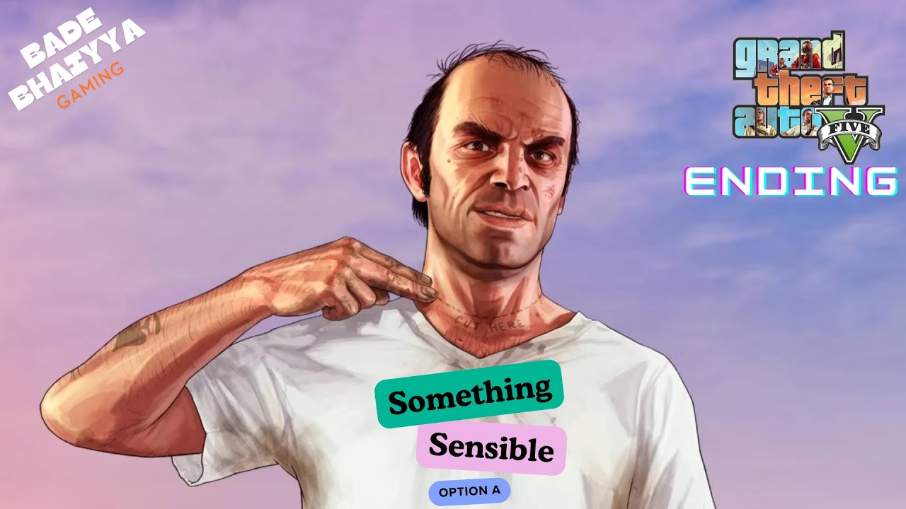 GTA V: Something Sensible - Kill Trevor (With Commentary) - YouTube