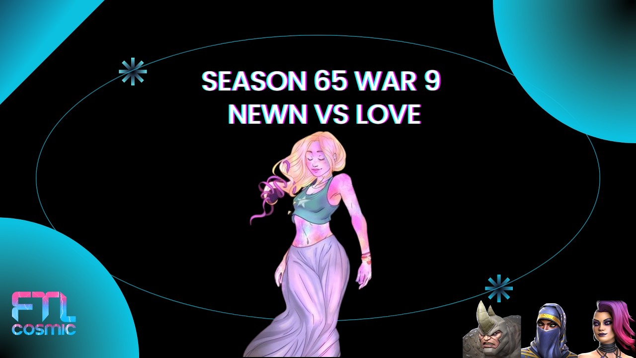 CRAZY 10 Fighter With The 3 Queens of AW! | Season 65 War 9 | NewN vs ...