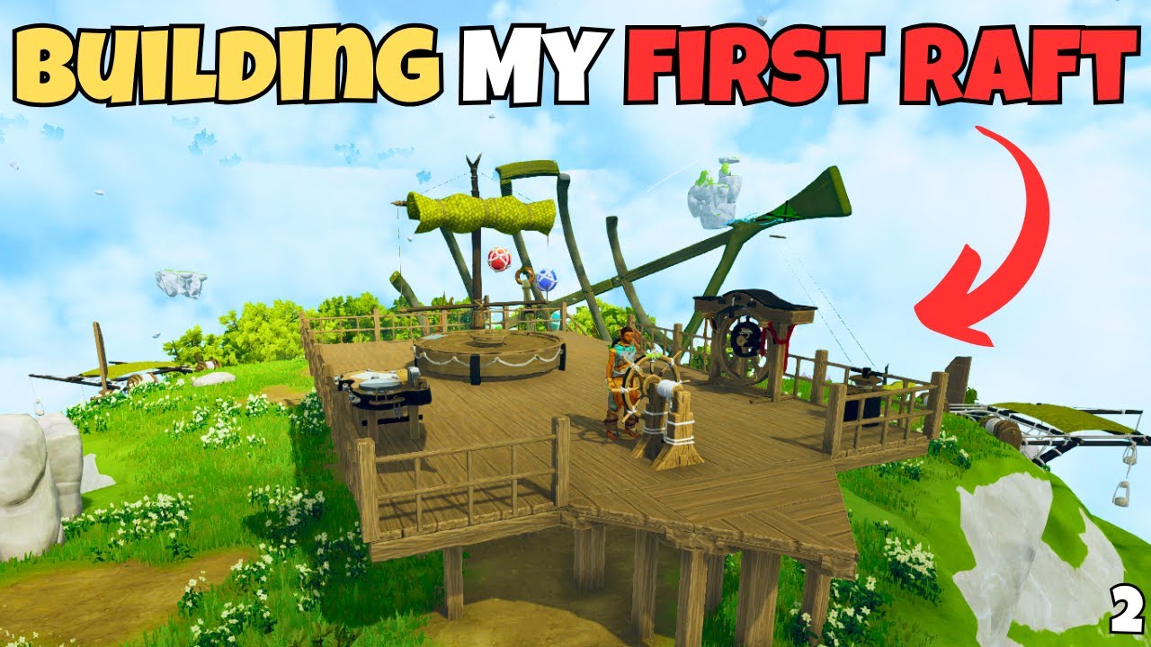 I BUILD MY FIRST RAFT IN CLOUDS | ALOFT GAMEPLAY #2 - YouTube