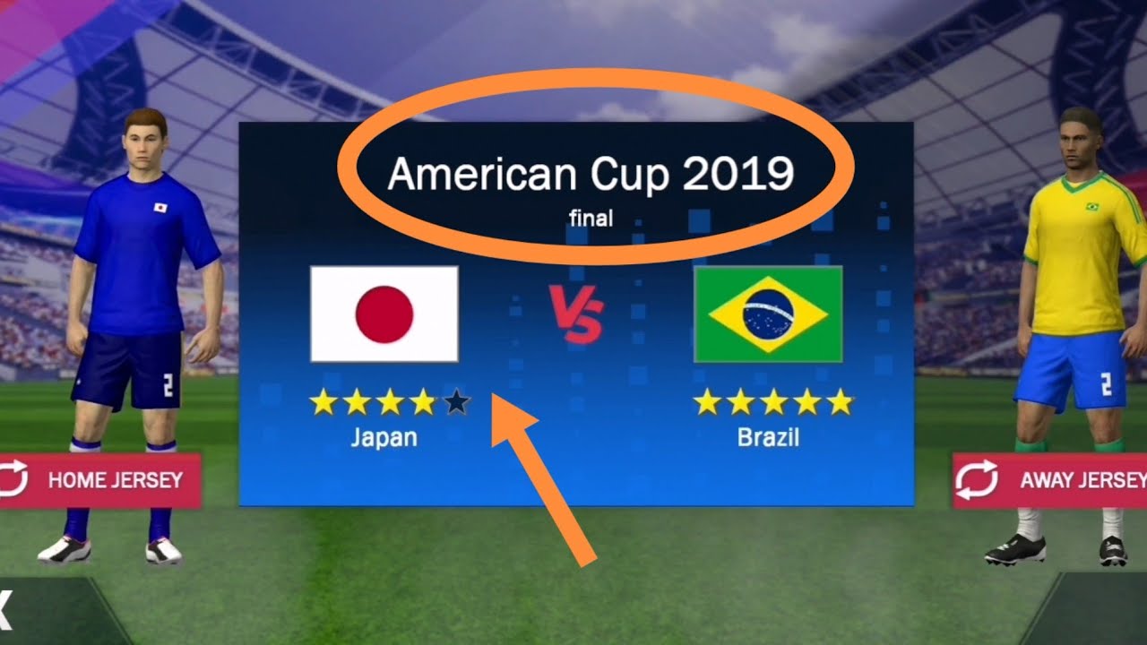Brazil vs Japan | Copa America Final??? | Football League 2023 - YouTube