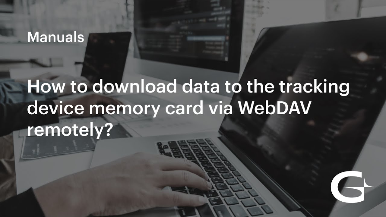 How to download data to the tracking device memory card via WebDAV ...